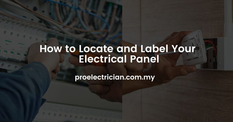 How to Locate and Label Your Electrical Panel - Pro Electrician